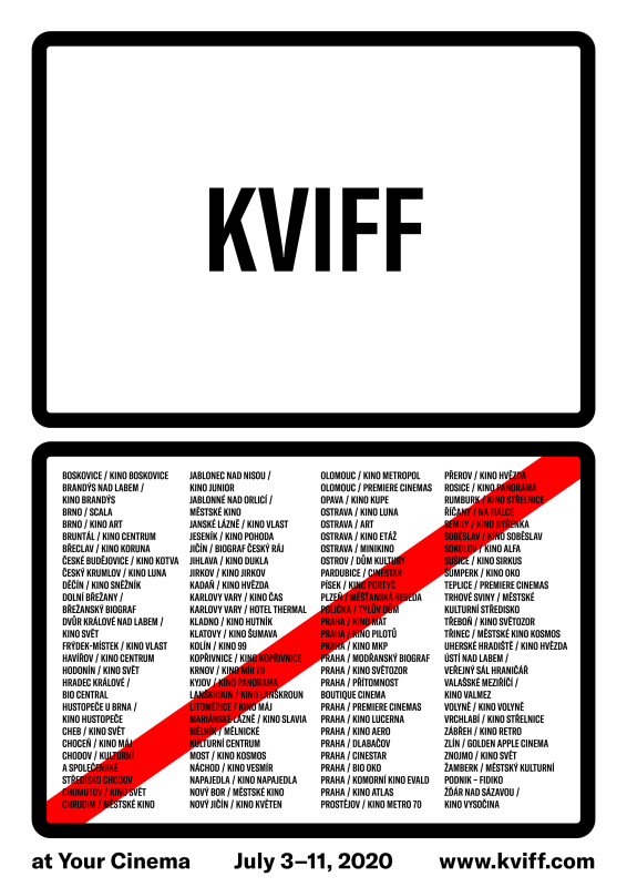 KVIFF | Karlovy Vary to screen 16 films at 96 movie theaters across the ...